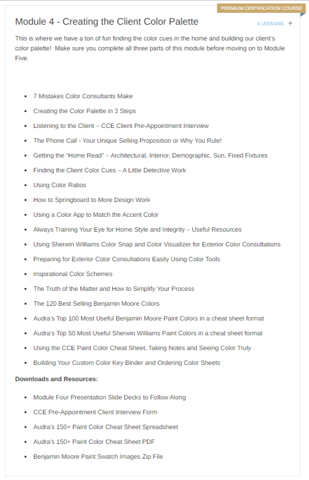 Be a Color Expert With Color Certification! | HSR