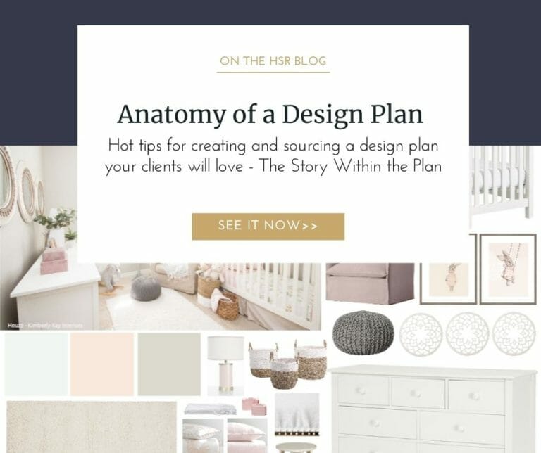 Anatomy of a Design Plan - Every Design Board Tells a Story