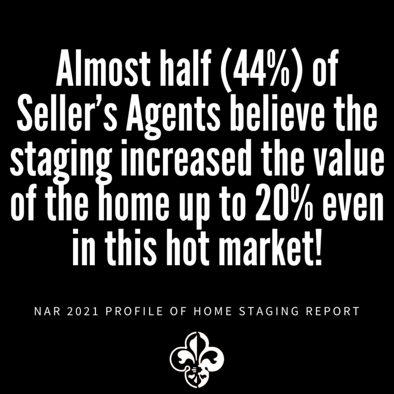 2021 Home Staging Statistics - Free staging statistics report!
