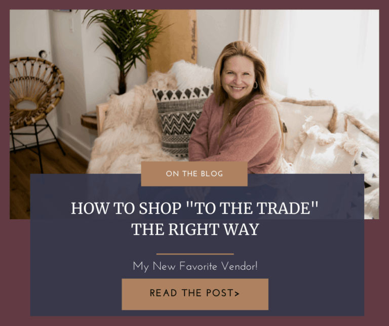 How to Shop to the Trade